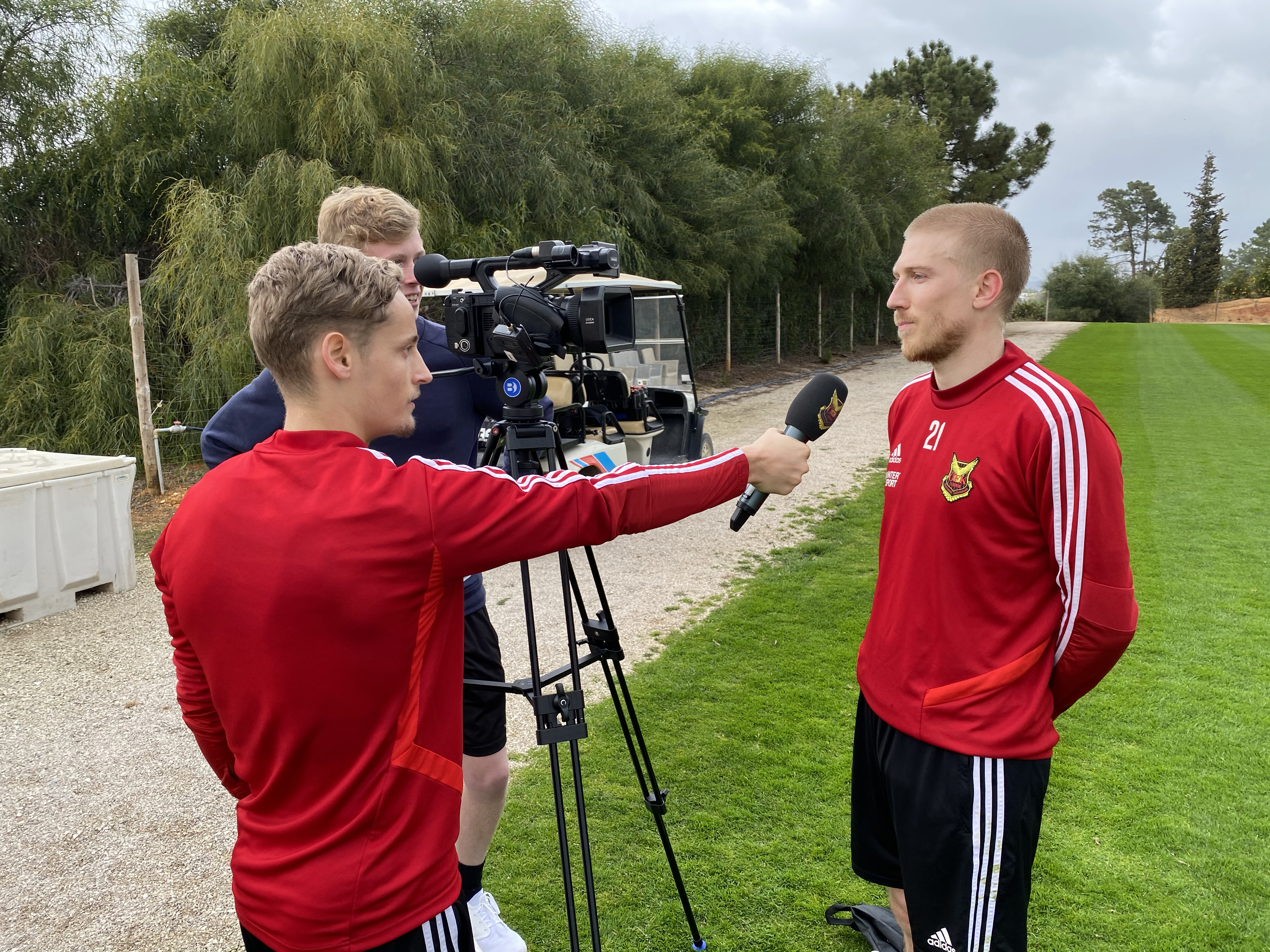 ÖFK-tv: Henrik Bellman intervjuar Simon Kroon – Östersunds FK
