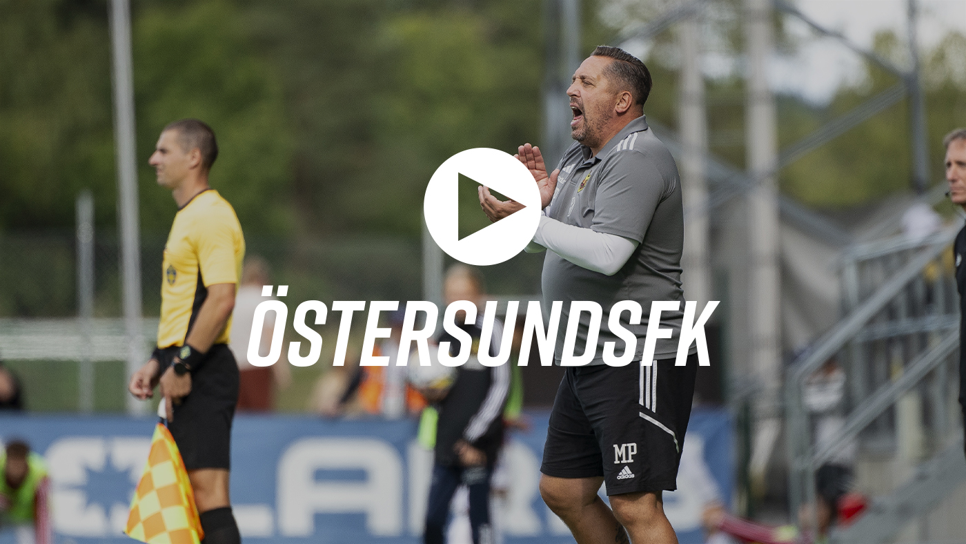 ÖFK-PLAY: Magnus Powell efter en poäng hemma mot Skövde – Östersunds FK